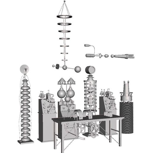 STL file Frankenstein Laboratory Stuff 👽 ・Model to download and 3D ...