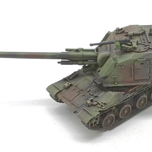 🧨 Artillería autopropulsada AuF1 Frech 1:100・Impresión 3D con la ...