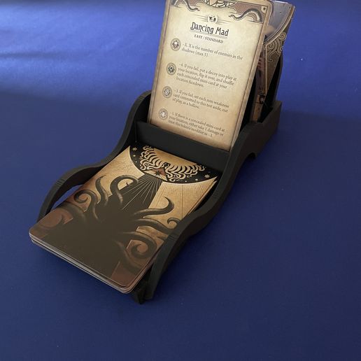♟ Arkham Horror Card Game Encounter Deck Stand・Free STL File for 3D ...