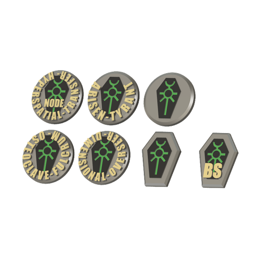 STL file Necron Hypercrypt Legion Tokens 🛰 ・3D printable model to ...