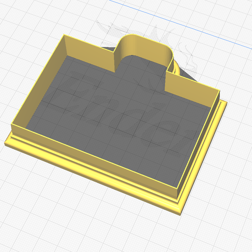 STL file 3.5 inch Briefcase / Suitcase Cookie Cutter 💼 ・3D printing ...