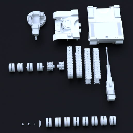 🪖 US XM 274 HIMAG Light Tank・ 3D File for 3D printing・Cults