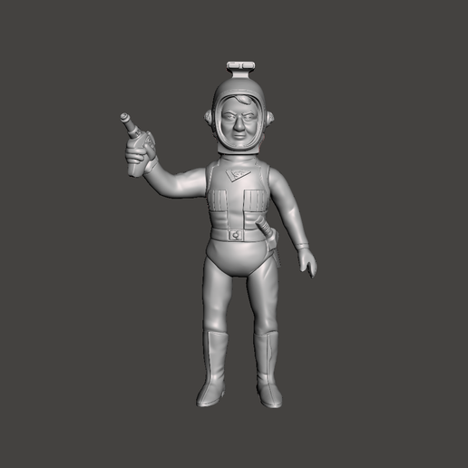 🎨 FAN ART 1967 Captain Ultra TOKUSATSU・ OBJ File for 3D printing・Cults