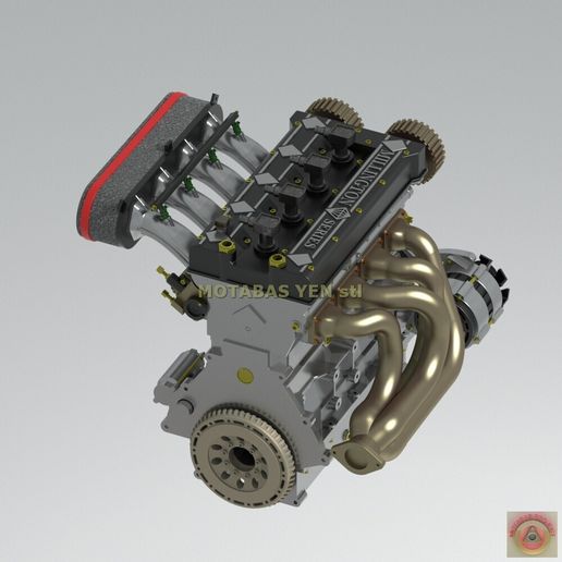 💎 MILLINGTON DIAMOND - ENGINE・ STL File for 3D printing・Cults