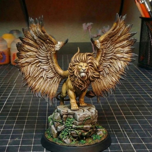 👹 Leon Celestial Pride-Wing : DND MINITURE MONSTER・ 3D File for 3D ...