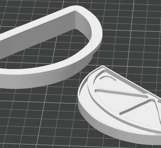 STL file Orange Slice Debosser and Cutter 🍊 ・3D printing idea to ...