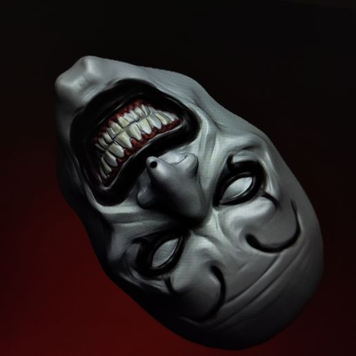 Archivo STL Art The Clown mask (Terrifier) 🎨 ・Diseño de impresora 3D ...