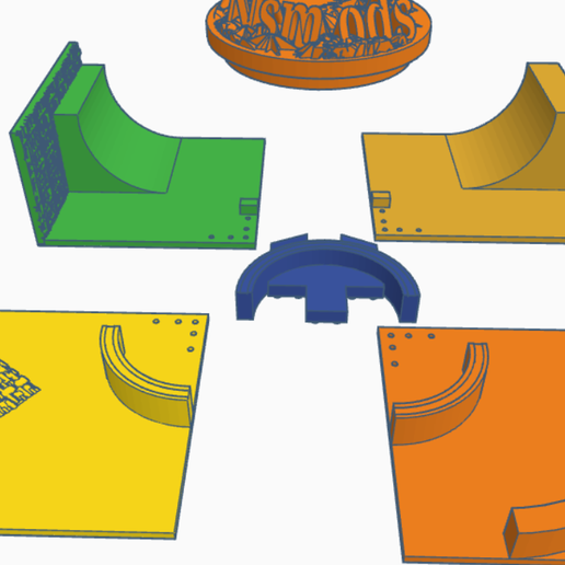 3D file fingerboard map (big) 🗺️ ・3D printing template to download・Cults