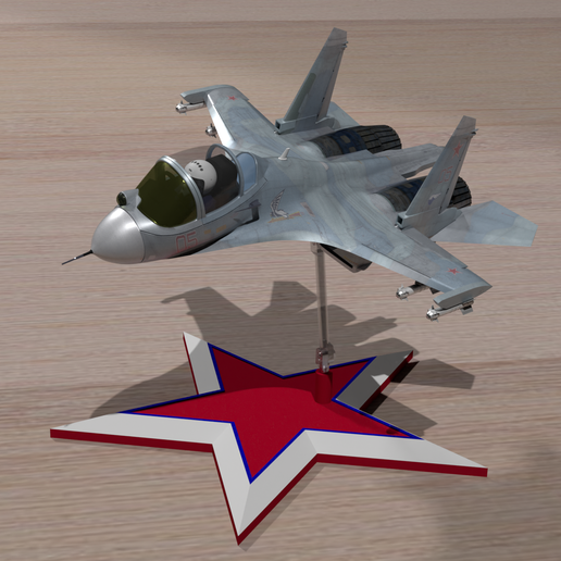 STL file Chibi su-27 🛩️ ・3D printing model to download・Cults