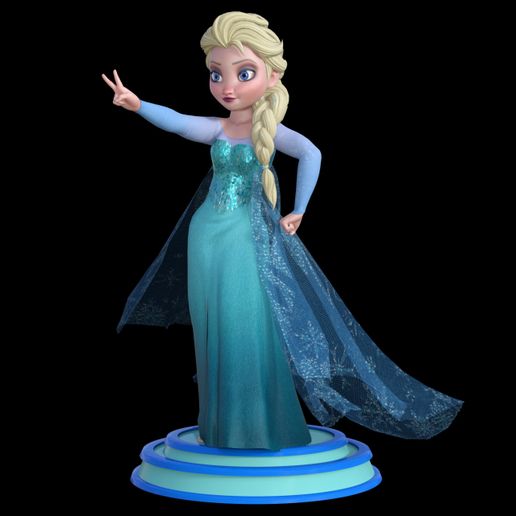 🫦 Elsa Cut Sexy Girl5・ STL File for 3D printing・Cults