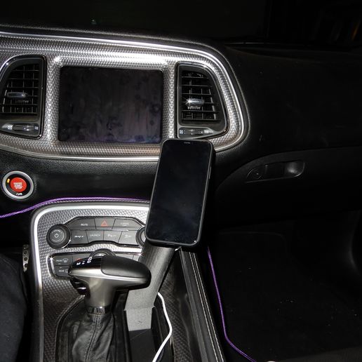 🪙 Dodge Challenger Coin catch phone holder (magsafe)・ STL File for 3D ...