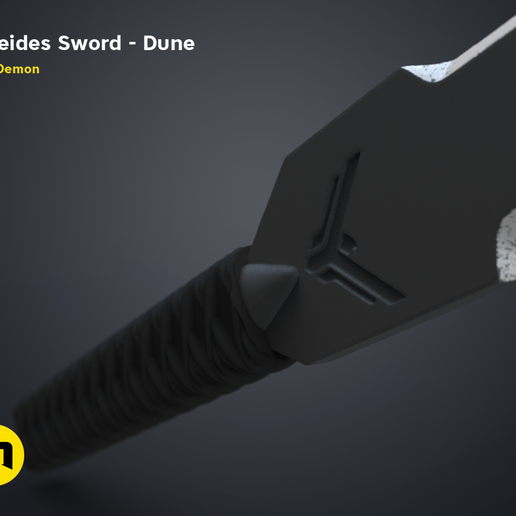 🗡️ Atreides Sword 2 – Dune・ 3D File for ・Cults