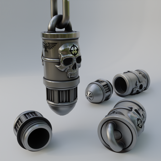 🗝️ Marksman's Honour, Bolter round.・Free STL File for 3D printing・Cults