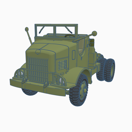 🚚 IHC M426 COE・ STL File for 3D printing・Cults