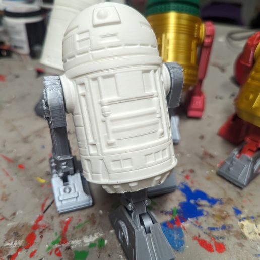 🆓 Free Modular Droid・Free 3D File for 3D printing・Cults