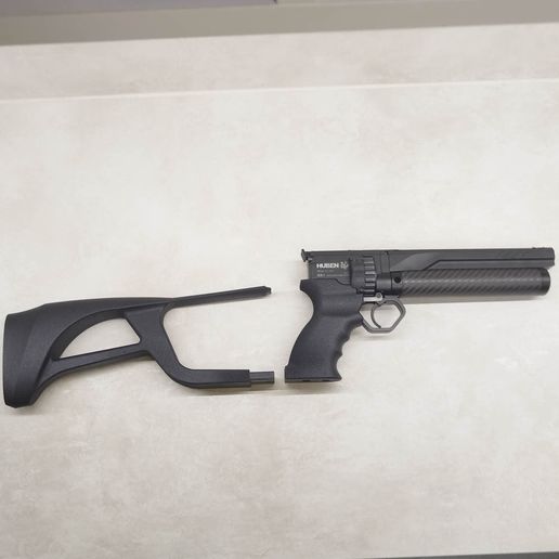 🔫 Huben GK1 V3 Detachable Stock (Quick-Remove/Install)・ STL File for 3D ...