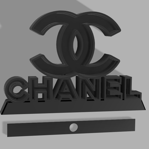 🎨 Chanel LED logo light・ STL File for 3D printing・Cults