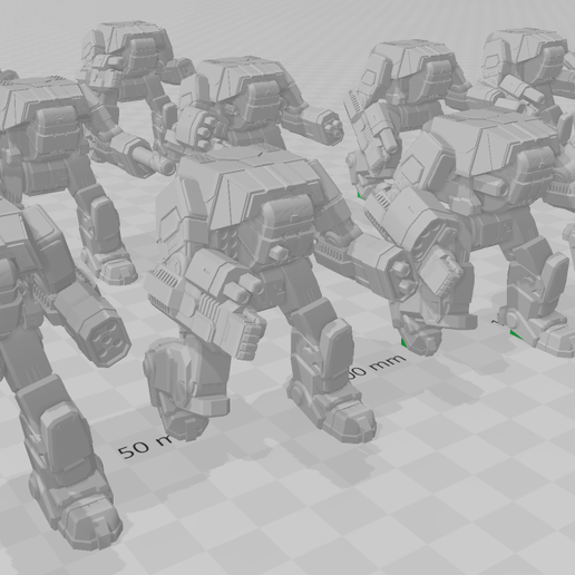 🤖 Phantom Omnimech for BattleTech・Free 3D File for ・Cults