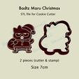 🎄 Badtz Maru Christmas STL file for Cookie Cutter・ STL File for 3D ...