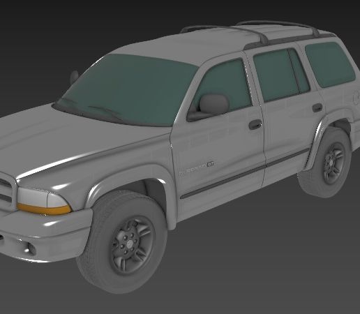 🚗 Dodge Durango Mk1 1997・ STL File for 3D printing・Cults