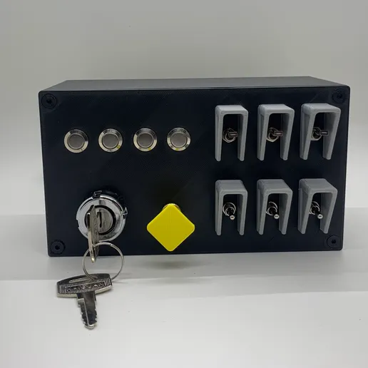 📦 ATS Mini Hauler Button Box with ignition for American Truck Simulator ...