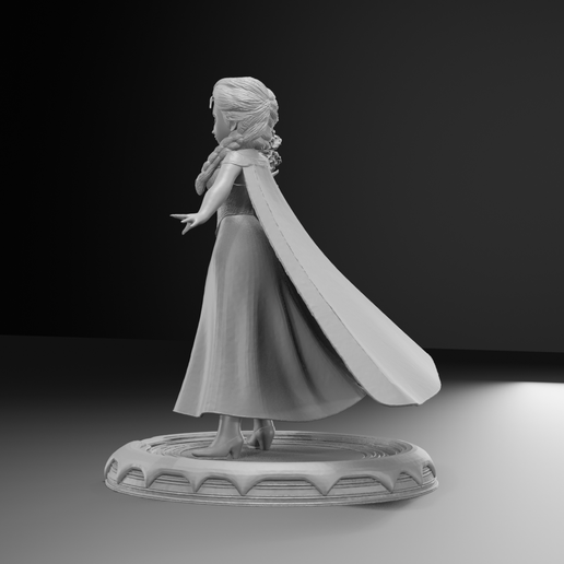 ️ Elsa & Olaf -- 3D Printable Fan Art Figure Set | Multi-Part Snow ...