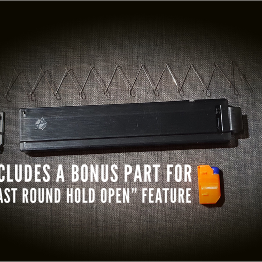 📁 File only_Talon Mag Adapter for Dart Zone Tomcat Blaster "Dump the ...