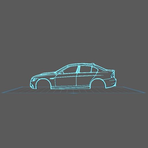 STL file BMW - M3 E90 2008 👾 ・3D print object to download・Cults