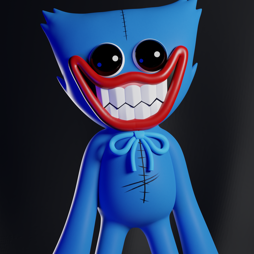 🎨 Poppy Playtime - Huggy Wuggy・ STL File for ・Cults