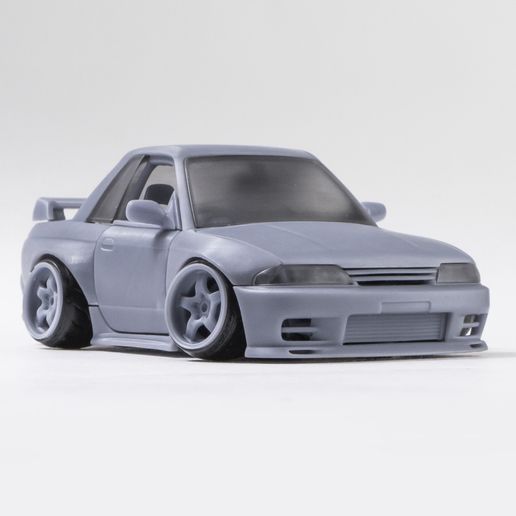 🚗 Nissan SKYLINE GTR-32 TOONED CAR MODEL KIT・ STL File for 3D printing ...
