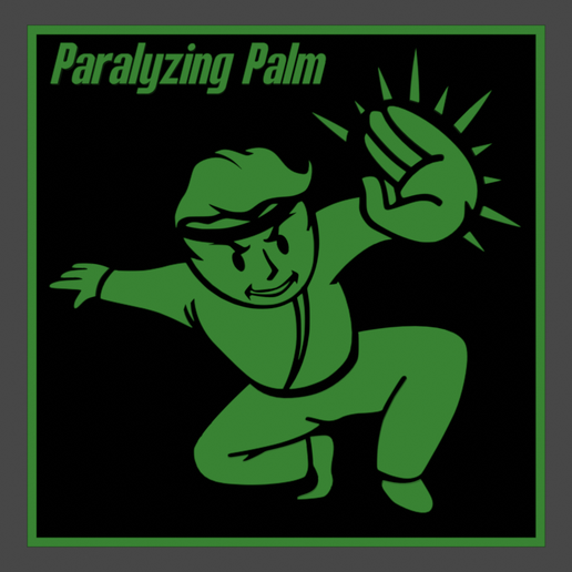 👽 FALLOUT 3 PERKS WITH DESCRIPTION・ 3D File for ・Cults