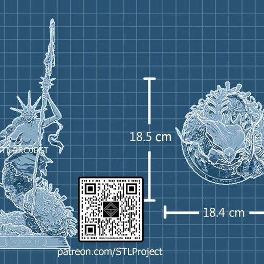 3D file Aldrich 🗿 ・Model to download and 3D print・Cults