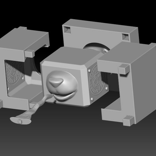 🍆 Roxy Masturbator from FNAF with molds・ 3D File for 3D printing・Cults