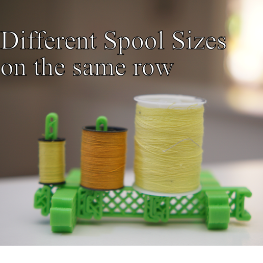 🪡 Compact and Modular Sewing Thread Holder・Free 3D File for ・Cults