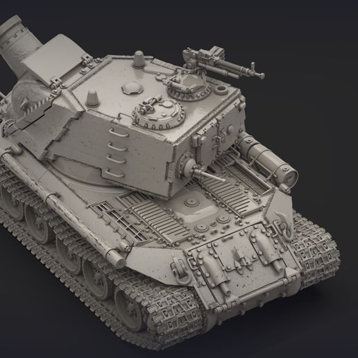 🪖 SUPER HEAVY TANK OF THE REDS・Free 3D File for ・Cults