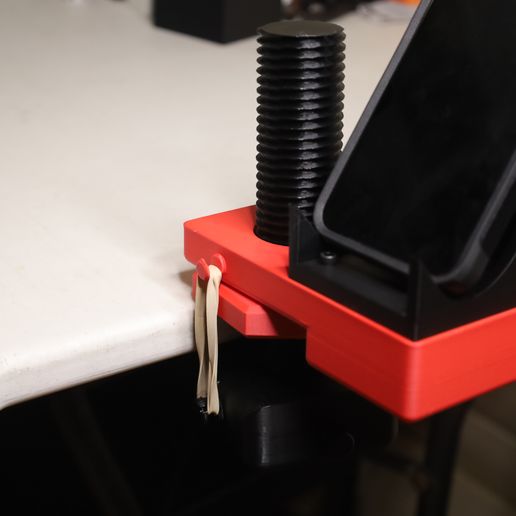 🗜️ Adjustable Table Clamp・Free STL File for 3D printing・Cults