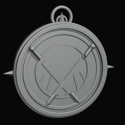📛 Klein Moretti Nighthawks badge from Lord of Mysteries・ STL File for ...