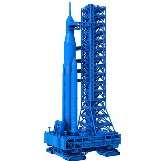 ⚙️ SLS Mobile Launcher Platform・ 3D File for 3D printing・Cults