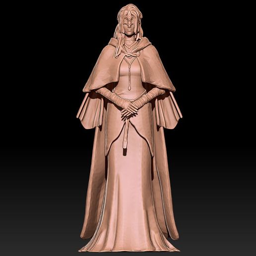👩 Firekeeper - Dark Souls 3・ STL File for 3D printing・Cults