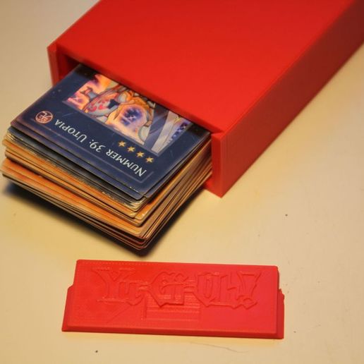Free STL file Yu-Gi-Oh Deck Box 📦 ・3D printer model to download・Cults