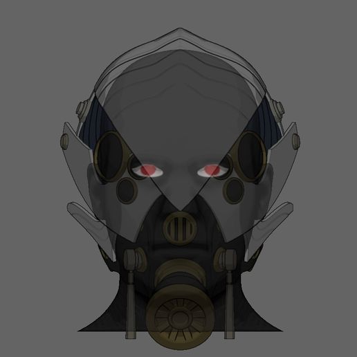 🎭 Tamsy Full Mask _Gachiakuta・ 3D File for 3D printing・Cults
