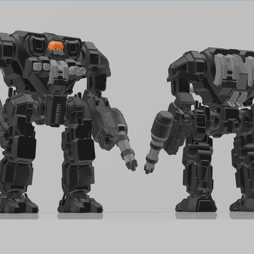 3D file American Mecha Riki Tiki Tavi 🪖 ・3D printable model to download ...