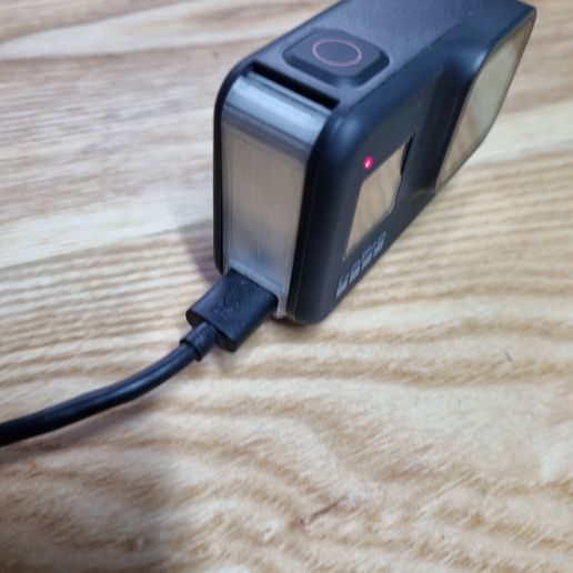 💾 GoPro Hero 8 - USB C Cover・ STL File for ・Cults
