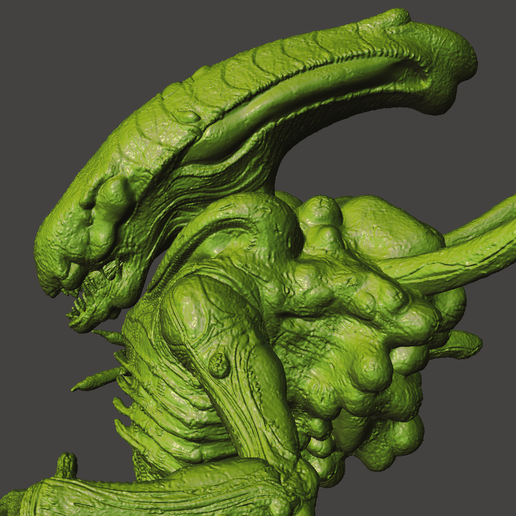 👽 Alien Boiler Xenomorph Aliens Colonial Marines ULTRA DETAILED MESH hi ...