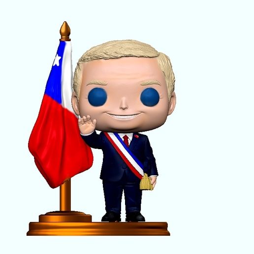 🇨🇱 Funkito Jose Antonio Kast・ STL File for 3D printing・Cults
