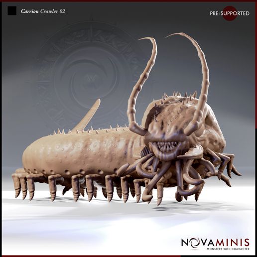 3D file Carrion Crawler 02 🎲 ・3D print model to download・Cults