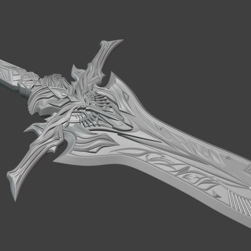 🗡️ Xavier Sword - Fallen Crown Love And Deepspace 3D print・ STL File ...