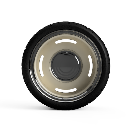 🛞 1:24 Scale Full Mobsteel Wheel Set・ 3D File for 3D printing・Cults