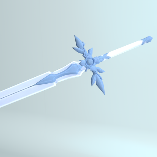 🗡️ SWORD ART ONLINE - BLUE ROSE SWORD・ 3D File for ・Cults