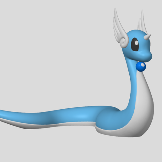 STL file Pokemon Dragonite No. 0149 Evolutionary Combo Line 🐉 ・Model to ...